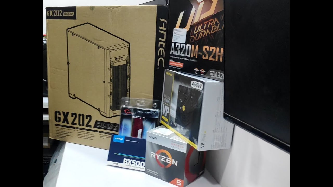 35000 Gaming PC Build || TL || AMD R5 3400G - YouTube