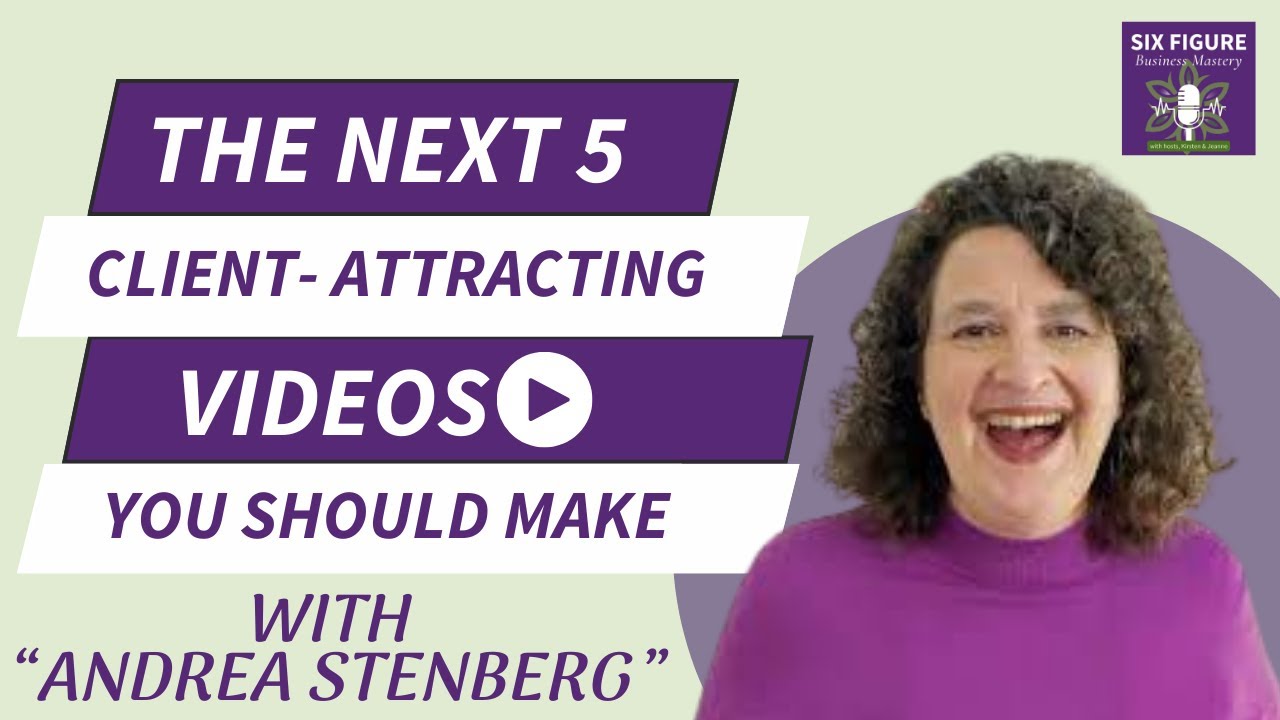 Unleash Your Business Potential With Video Mastery // Andrea Stenberg - YouTube