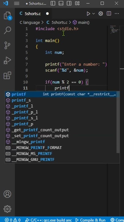 How To Find Odd And Even Number In C Language C Clanguage Coding Cprogramming Example 