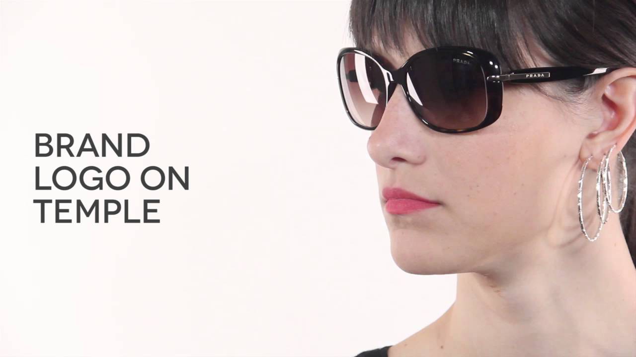 PRADA PR08OS 2AU 6S1 C Sunglasses Review | VisionDirectAU - YouTube