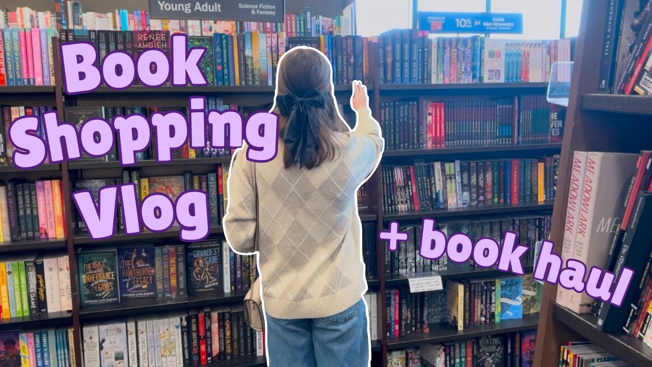 Book Shopping & Book Haul || Barnes & Noble, Target, book shopping vlog ...