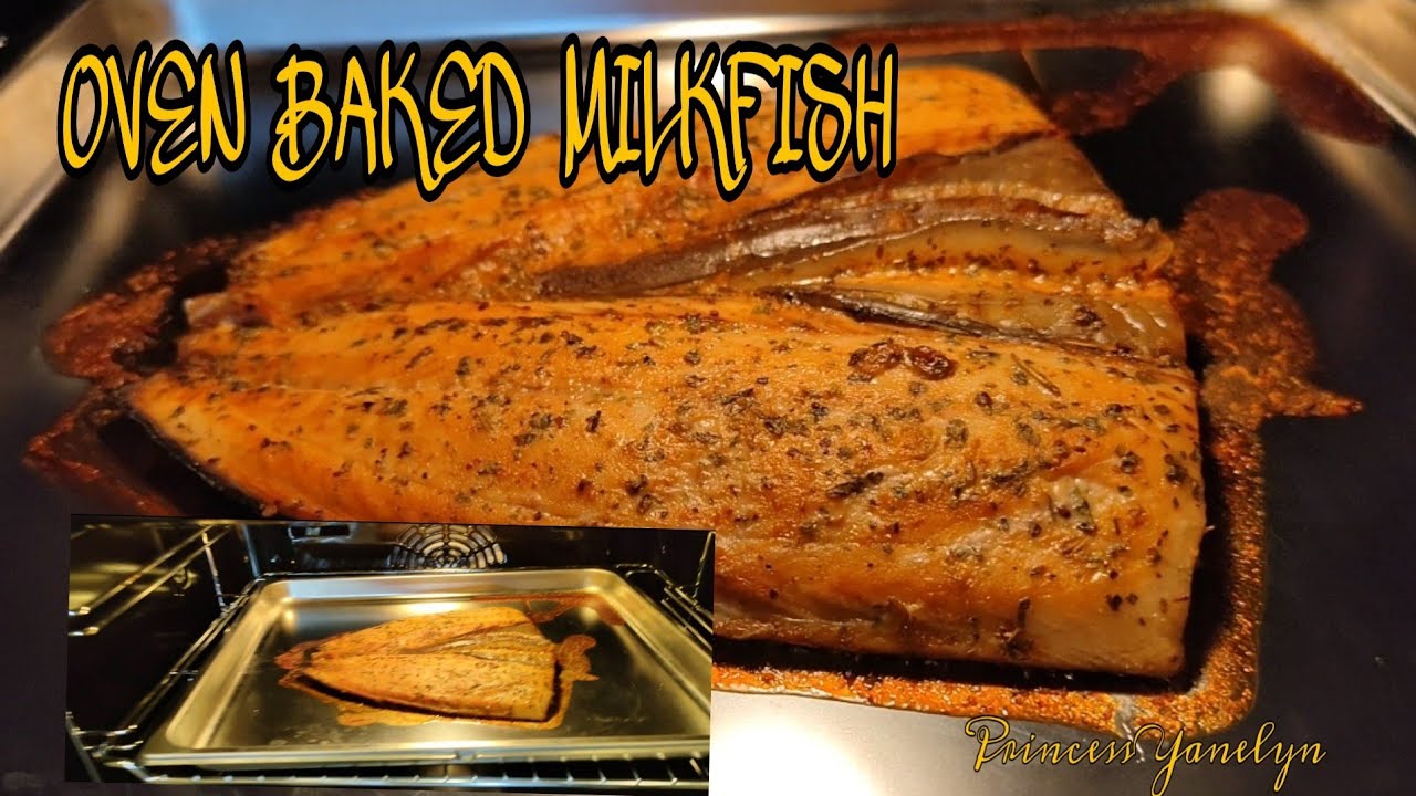 OVEN BAKED MILKFISH - YouTube