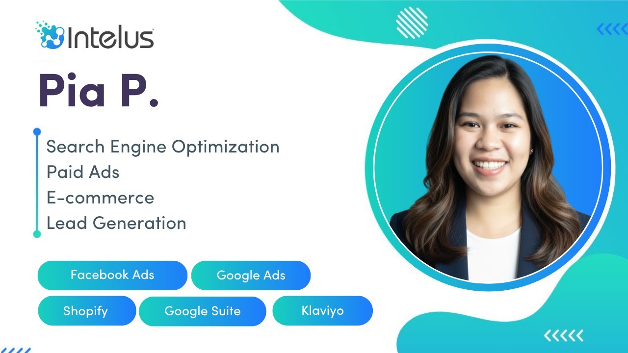 Pia P. l Search Engine Optimization and Paid Ads Expert - YouTube