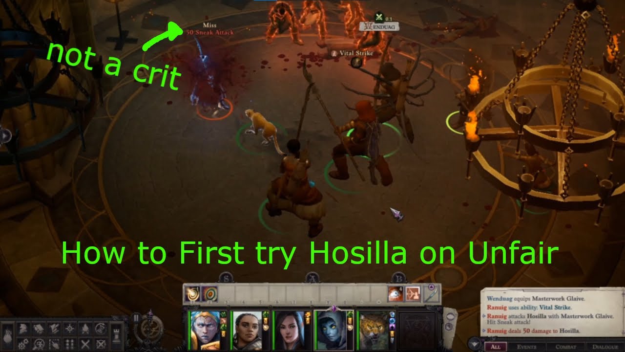 Pathfinder: WOTR - Unfair Hosilla Guide (No cheese/exploits) - YouTube