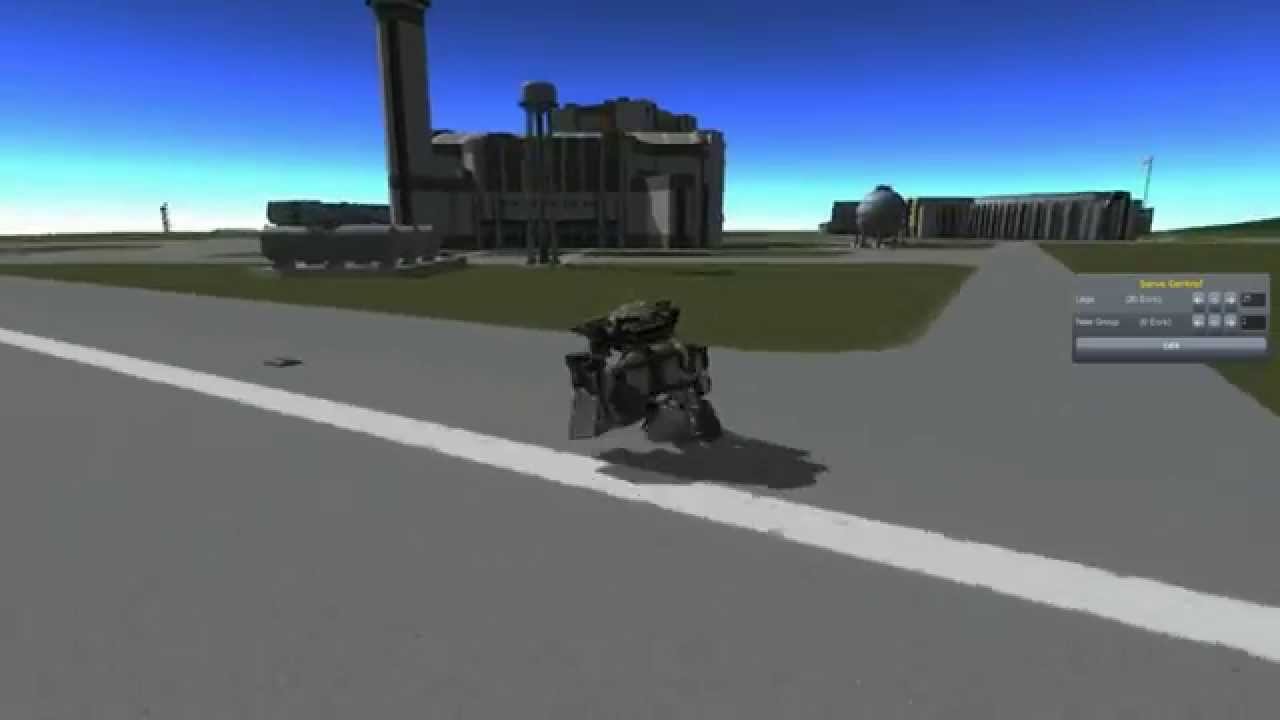 KSP - Mechwarrior walker 35 - Starcraft Goliath - YouTube