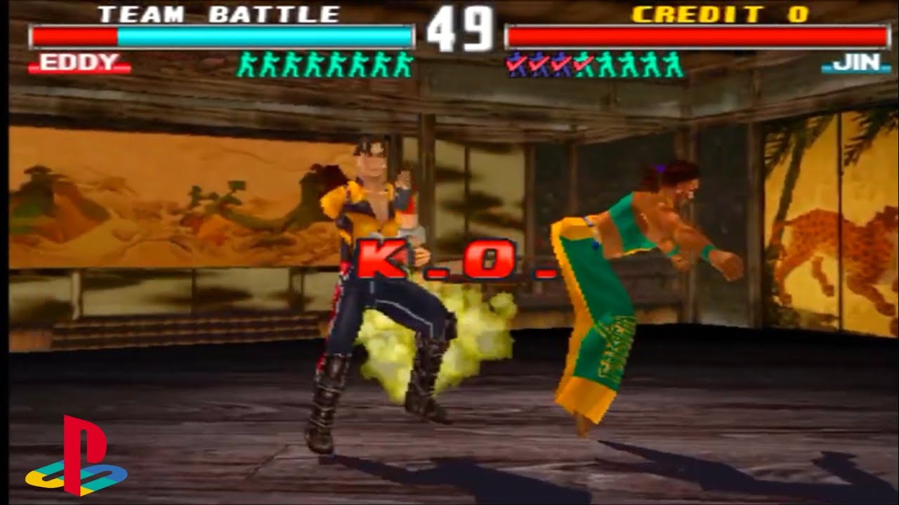 Tekken 3 - Team Battle With Gon Moves | Tekken 3 Game - YouTube