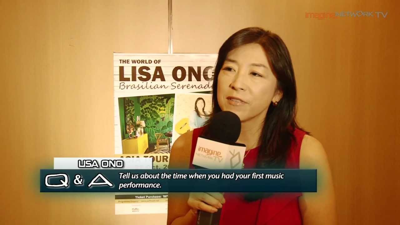 Interview with Lisa Ono in Singapore 2012 - Part 1 - YouTube