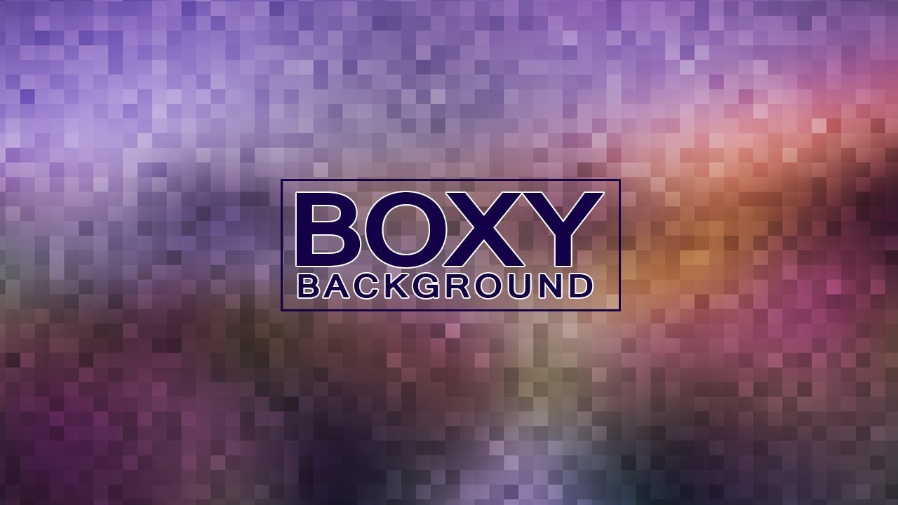 Photoshop Tips : How to Make Boxy and Mosaic background in Photoshop ...