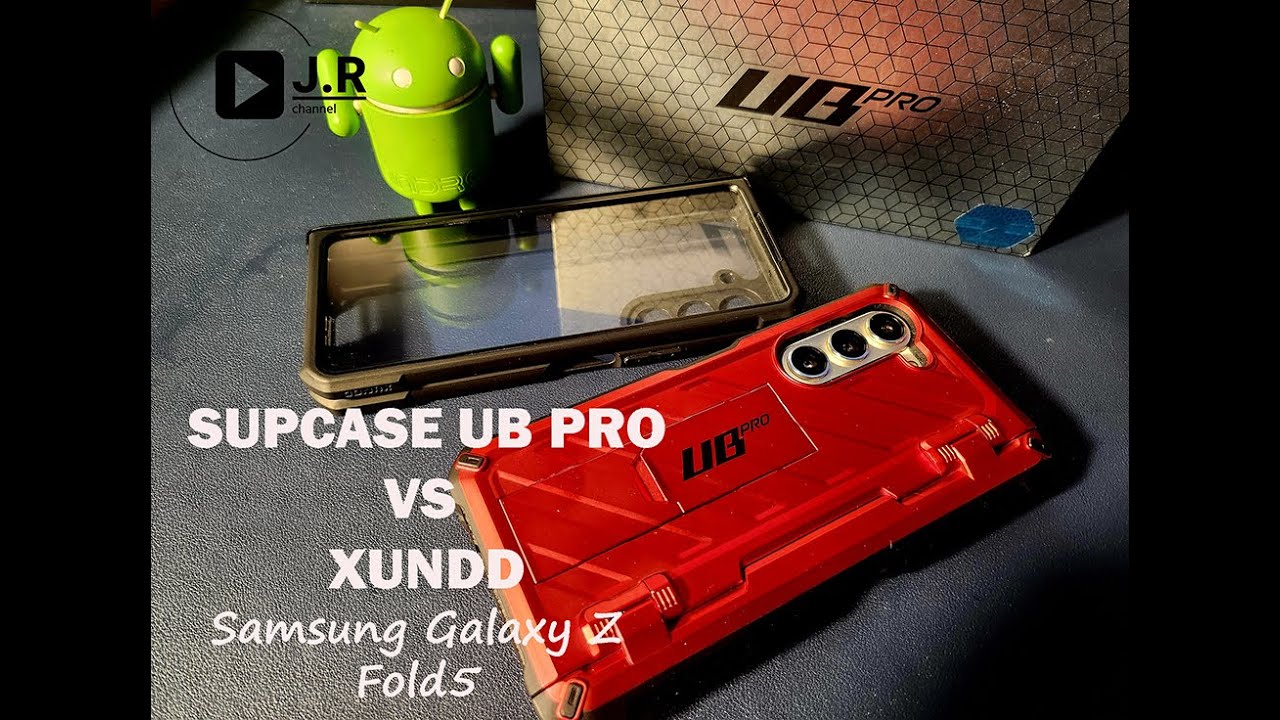 Review - SUPCASE UB PRO dan XUNDD , Pelindung (case) telefon Samsung Galaxy Z Fold5 - YouTube