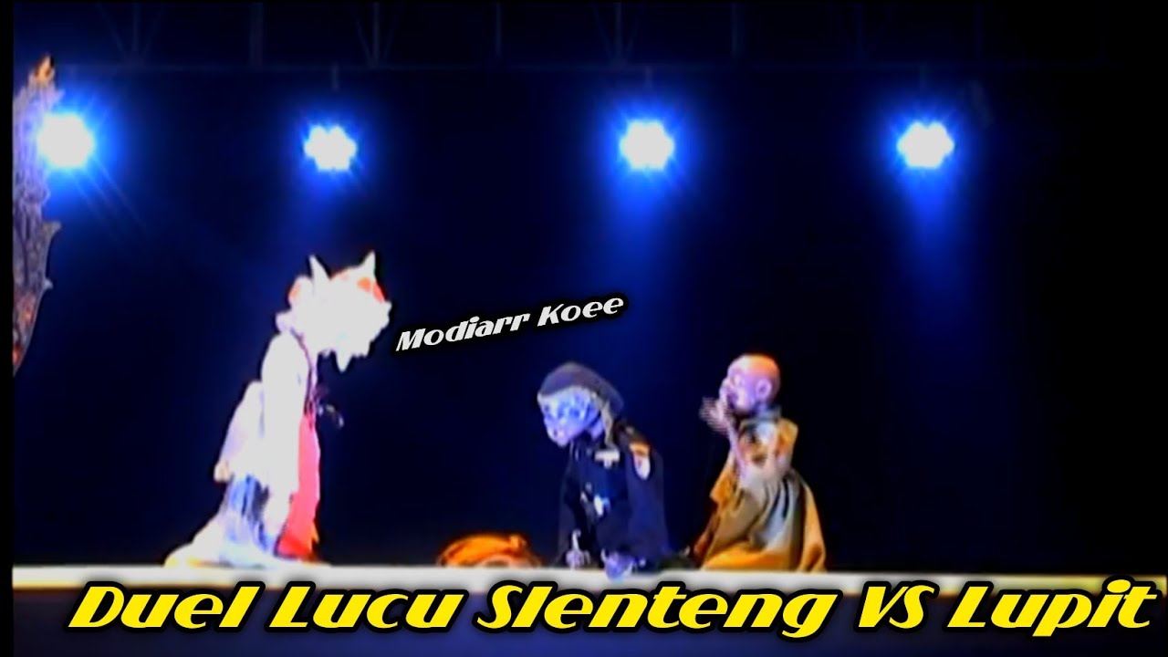 DUEL LUCU SLENTENG VS LUPIT WAYANG GOLEK KI ENTHUS SUSMONO - YouTube