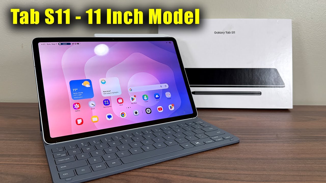 Samsung Galaxy Tab S11: 개봉기 및 Ultra 모델과의 비교 | Vortex Gaming