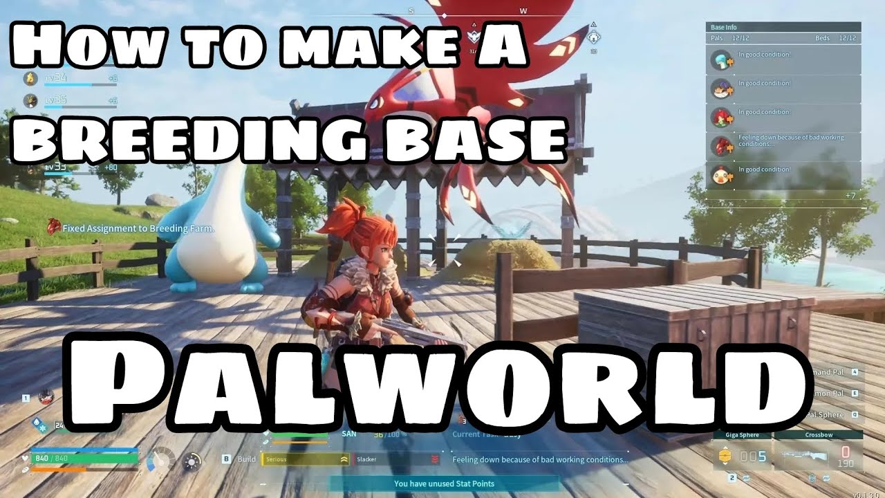 Everything you Need to Make a Breeding Base in Palworld! - YouTube