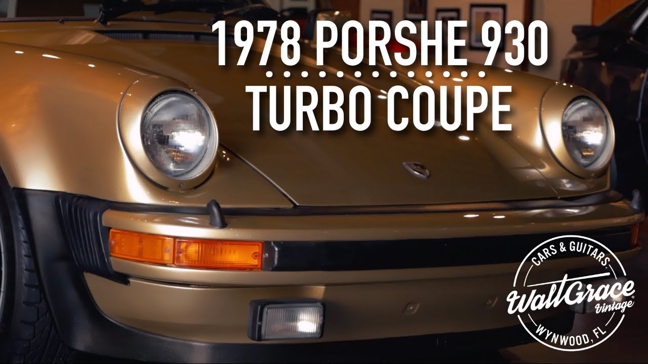 1978 Porsche 930 Turbo Coupe - Gold Metallic - YouTube