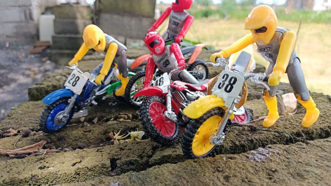 Motor Cros Finger, Motor Trail Finger, motocross#54 TRIAL PRACTICE ...