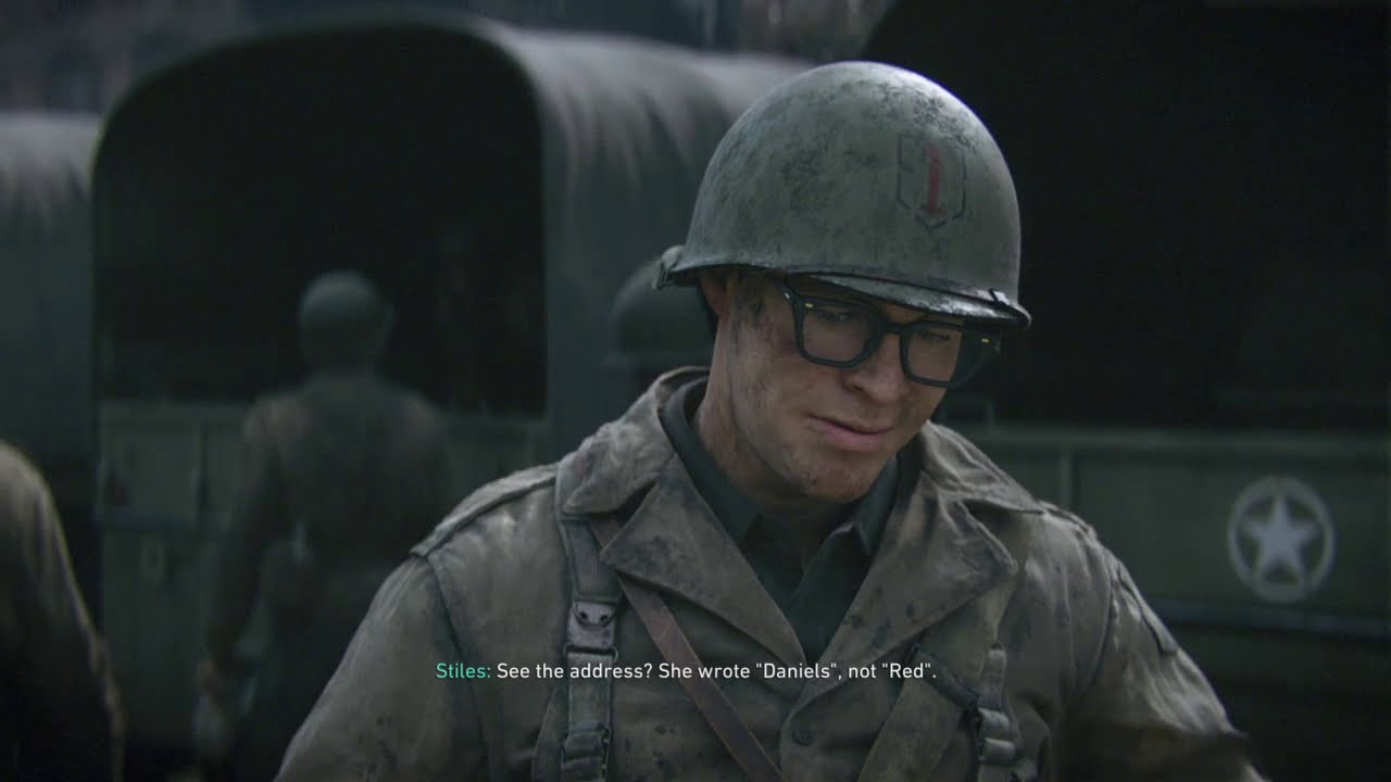 Call of Duty®: WWII - PFC Drew Stiles Wears Wayfarer Glasses (1952) in ...