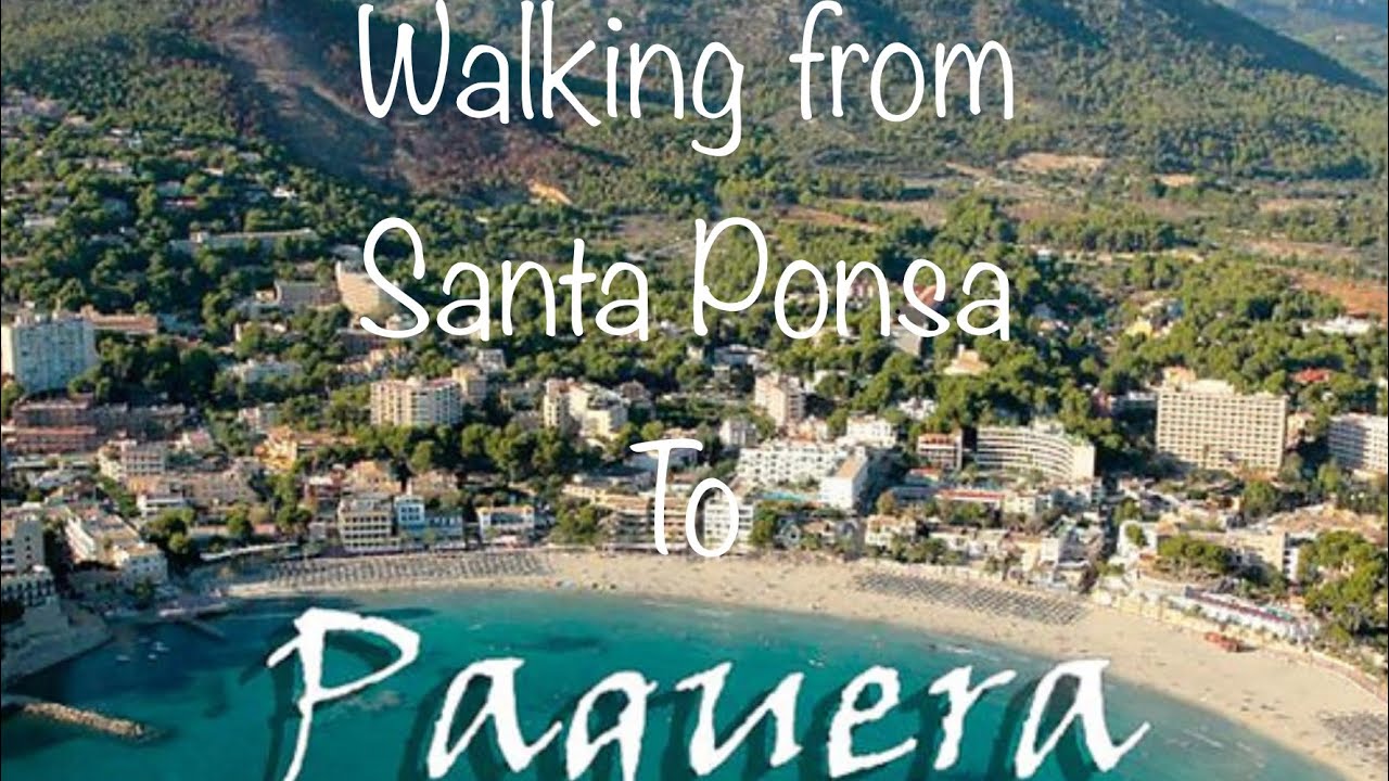 Walking from Santa Ponsa to Peguera, Mallorca, Majorca. - YouTube