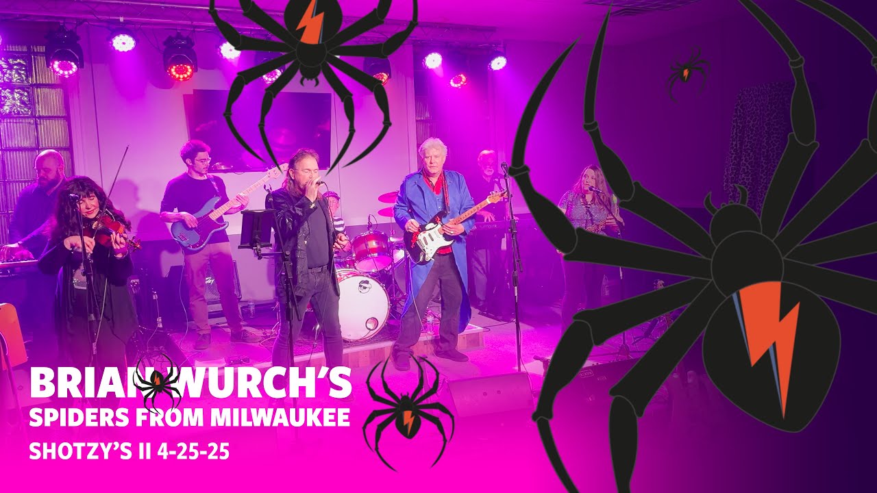 Brian Wurch's Spiders From Milwaukee - Shotzy's II 4-25-25 - YouTube