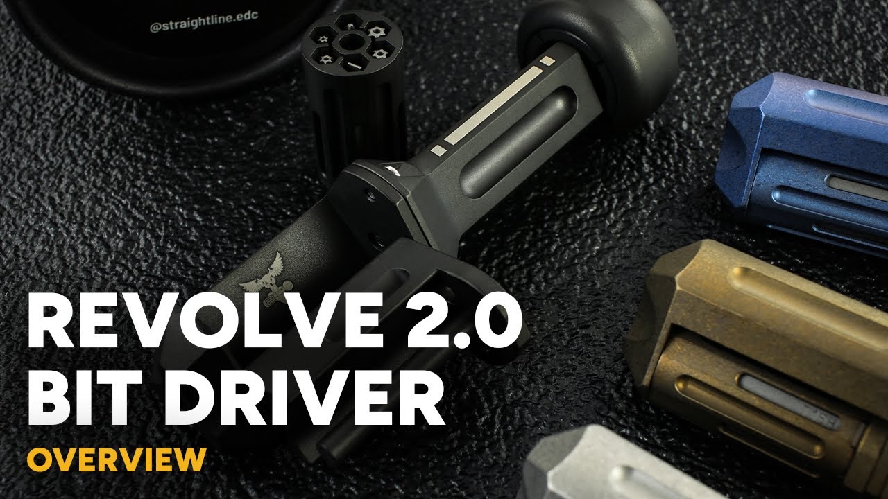 Revolve 2.0 Titanium Bit Driver - StraightLine EDC & Audacious Concept ...