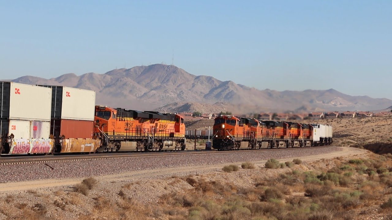 More Freight Trains Compilation 166 BNSF bnsfrailroading bnsf - YouTube