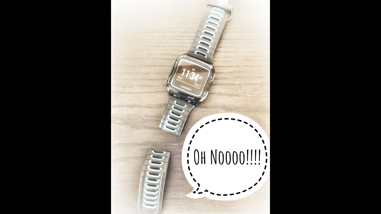 Garmin Watch Band Repair - YouTube