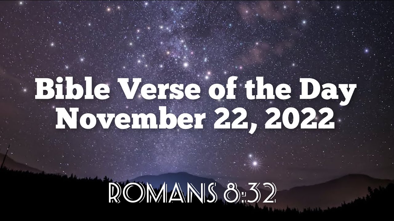 BIBLE VERSE OF THE DAY - November 22, 2022 | night prayer | Your Daily ...