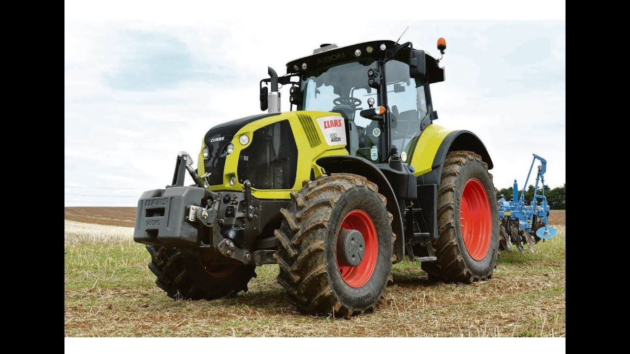 Обзор трактора Claas Axion 830. Overview tractor Claas Axion 830. - YouTube