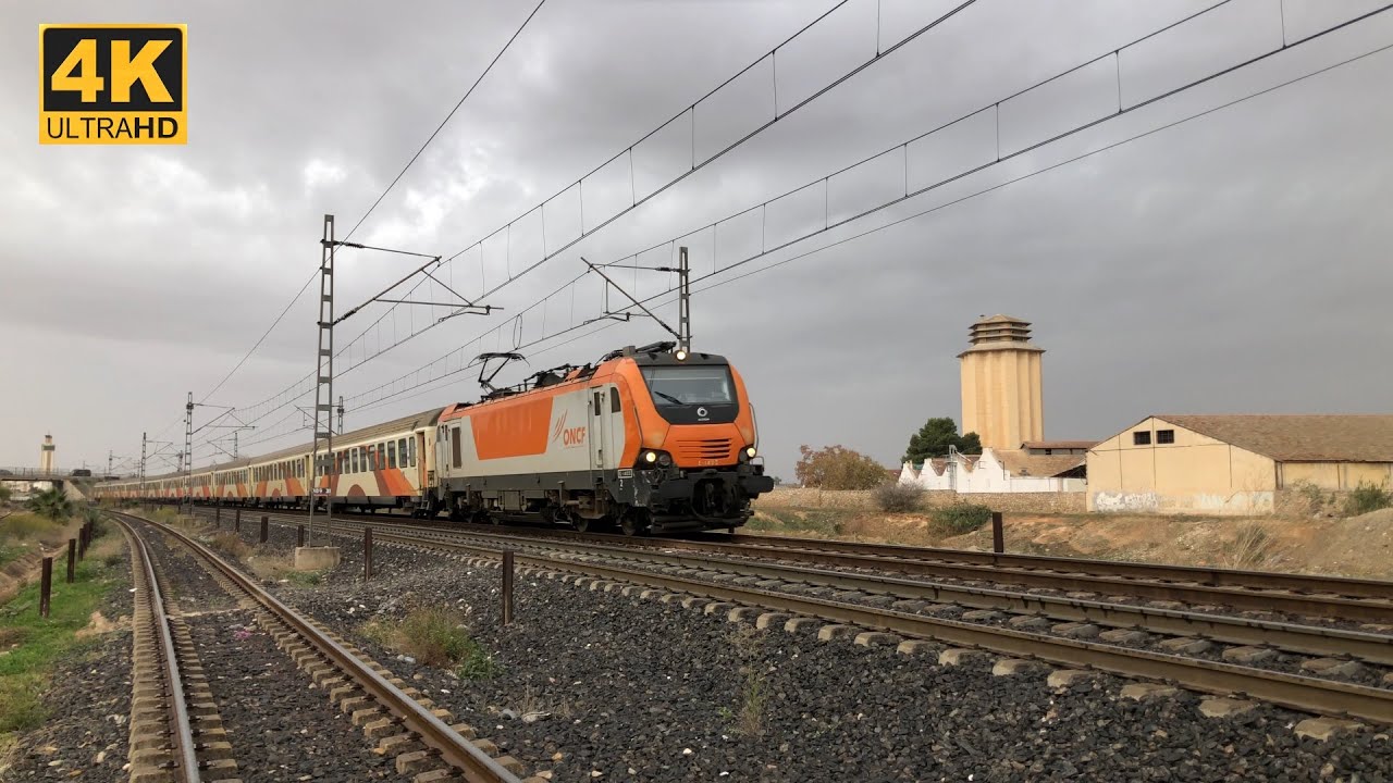 La E-1405, Alstom Prima 2 en Atlas V15254 entre à Fès depuis Marrakech ...