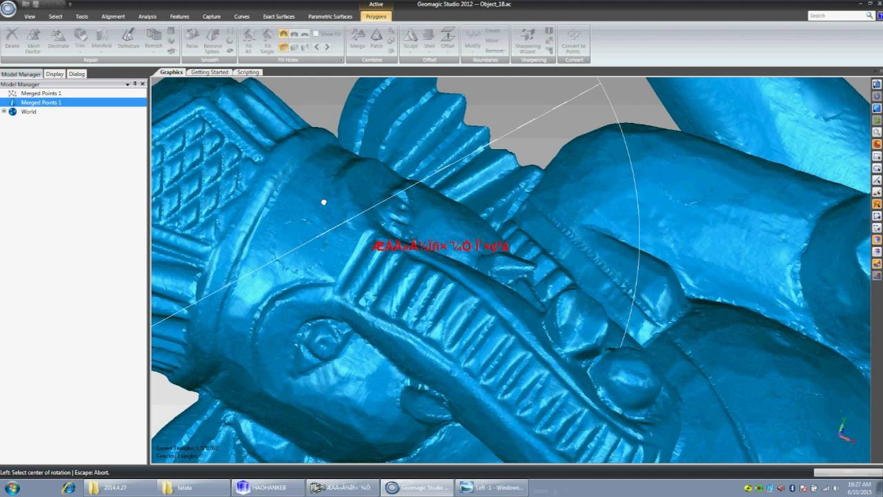 3d scanner for wood cnc router machine - YouTube