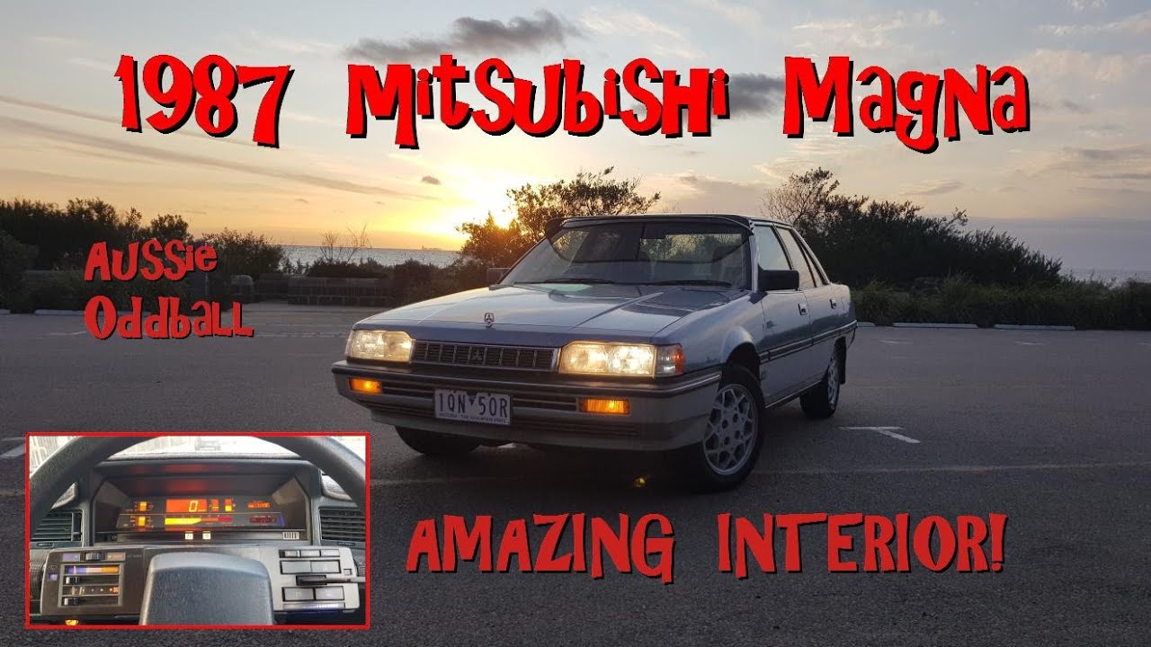 Australian Mitsubishi Magna Mk1 tested - Amazing Interior! - YouTube