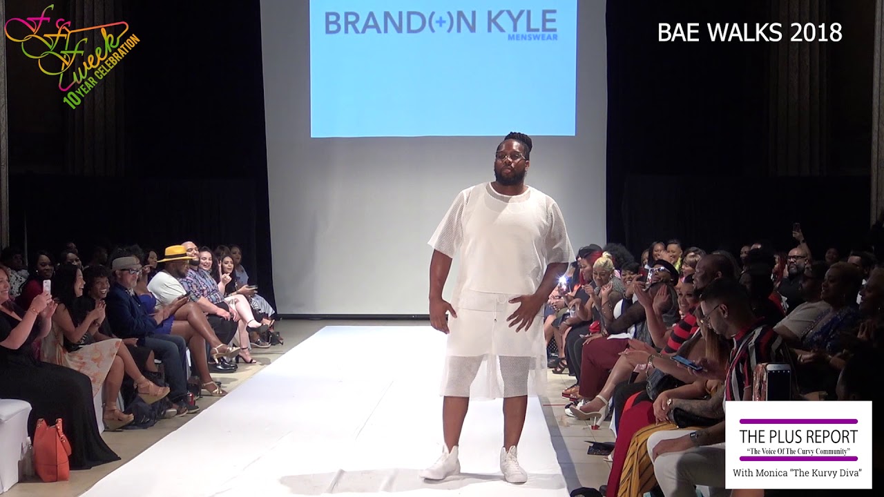 BAEWALKS Big & Tall Men's Fashion Show from Full Figured Fashion Week ...