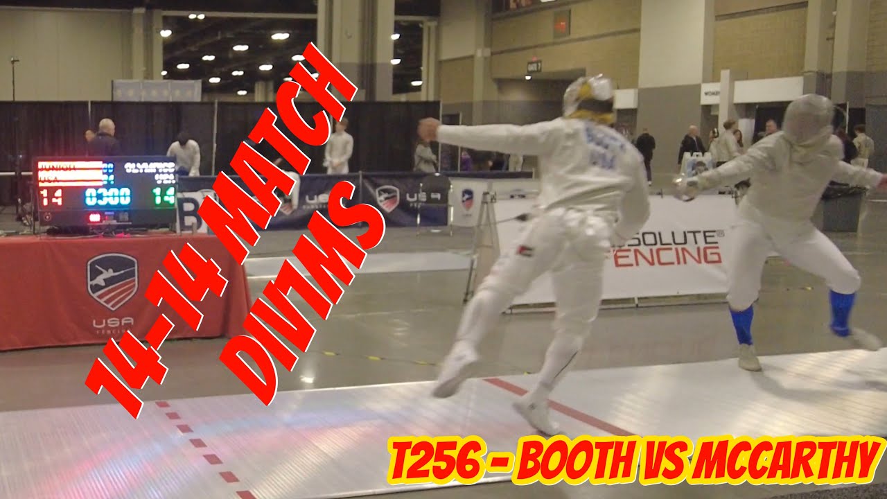 T256 DIV1MS - (140) BOOTH Zaheer vs (117) MCCARTHY Gabriel - JO & Div1 ...