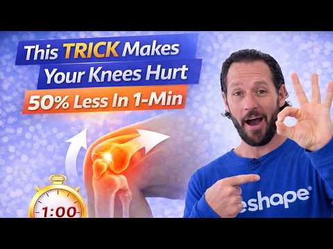 This TRICK Makes Your Knees Hurt 50% Less In 1-Min