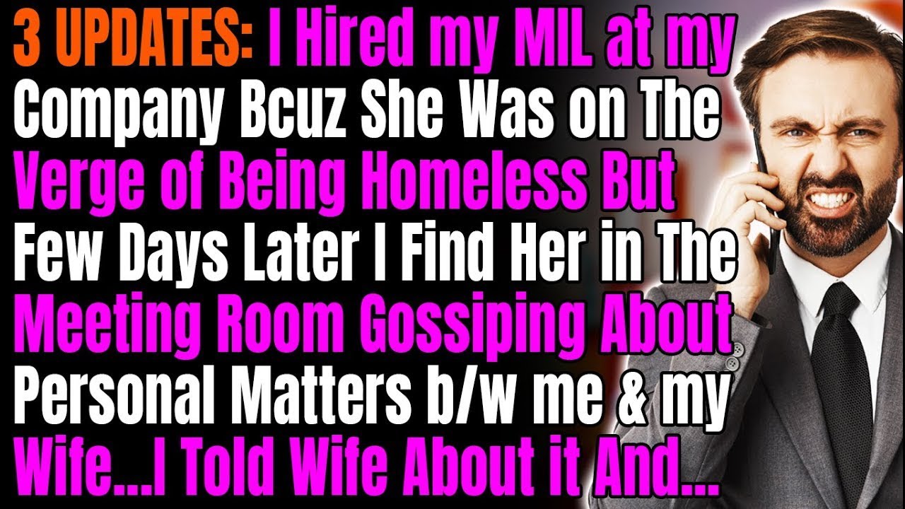 3 UPDATES: I Hired my MIL at my Company Bcuz She Was on The Verge of ...