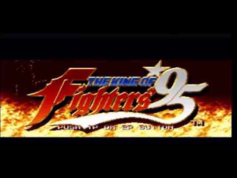KoF 95 (ps1) intro video w/How to play - YouTube