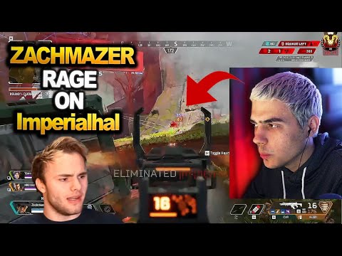 TSM Imperialhal and Zachmazer rage at eachother!! ( apex legends ...