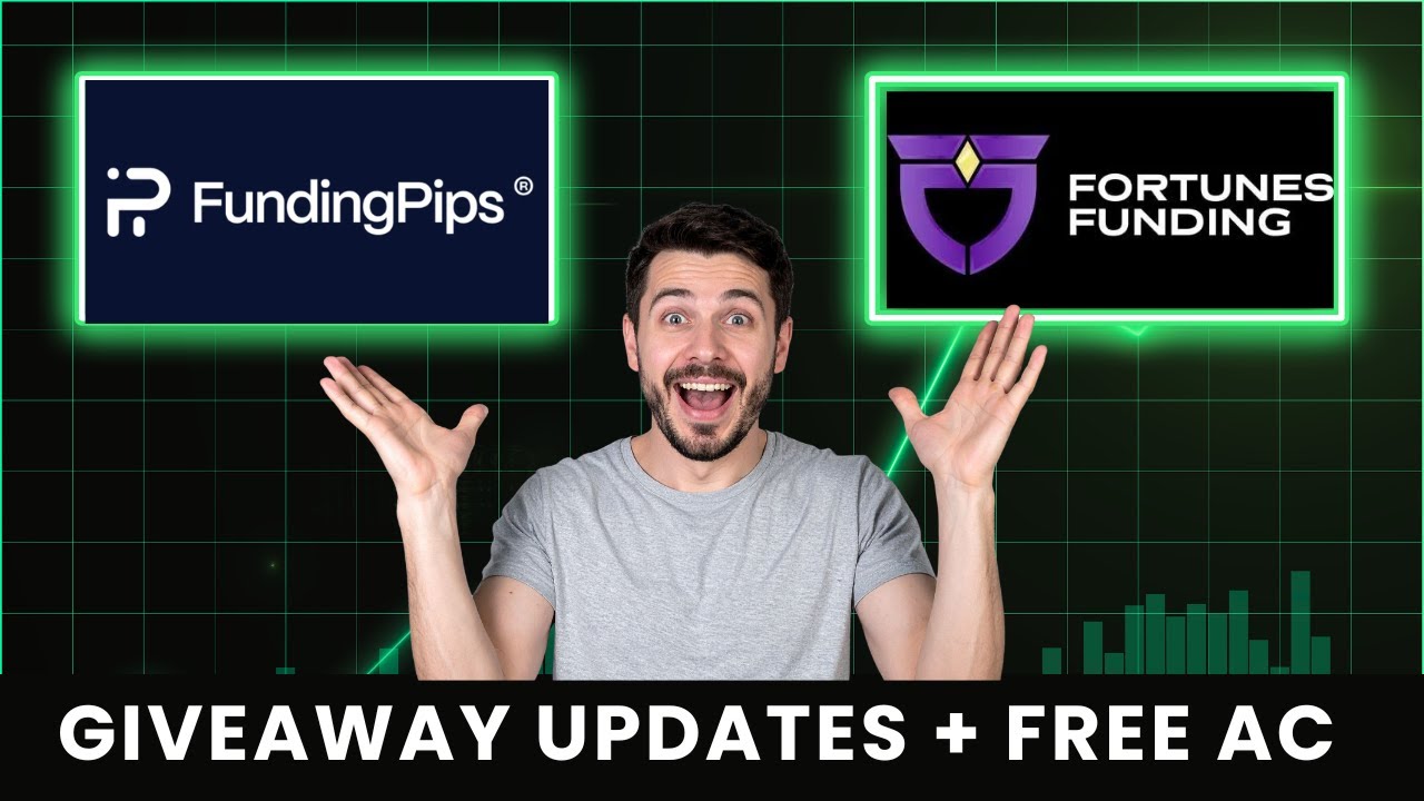 FREE Accounts Update 😱 | FundingPips 1k Giveaway + Fortunes Funding ...