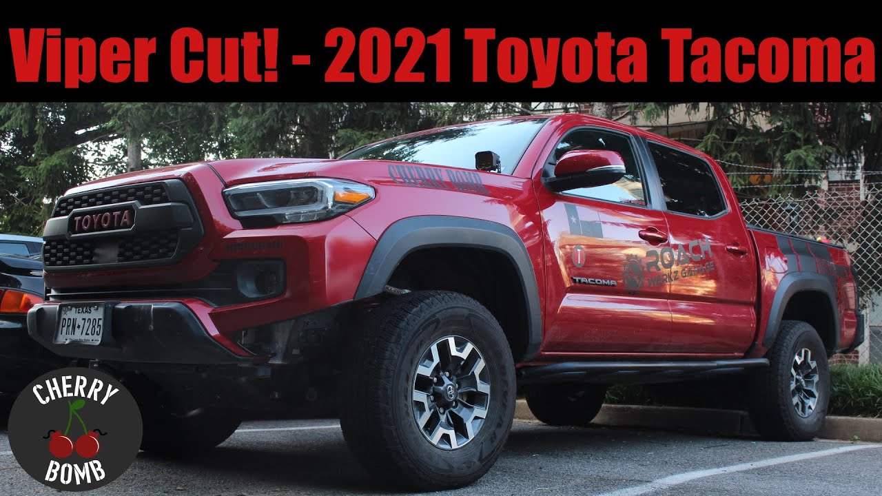 Viper Cut! - 2021 Tacoma Tacoma (How to) - YouTube