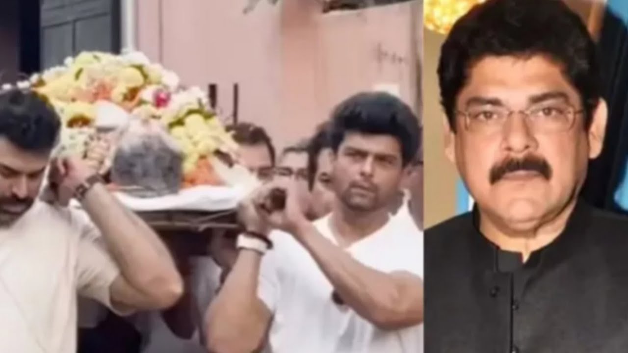 Salman hugs Nikitin Dheer at the loss of his father Pankaj Dheer# ...