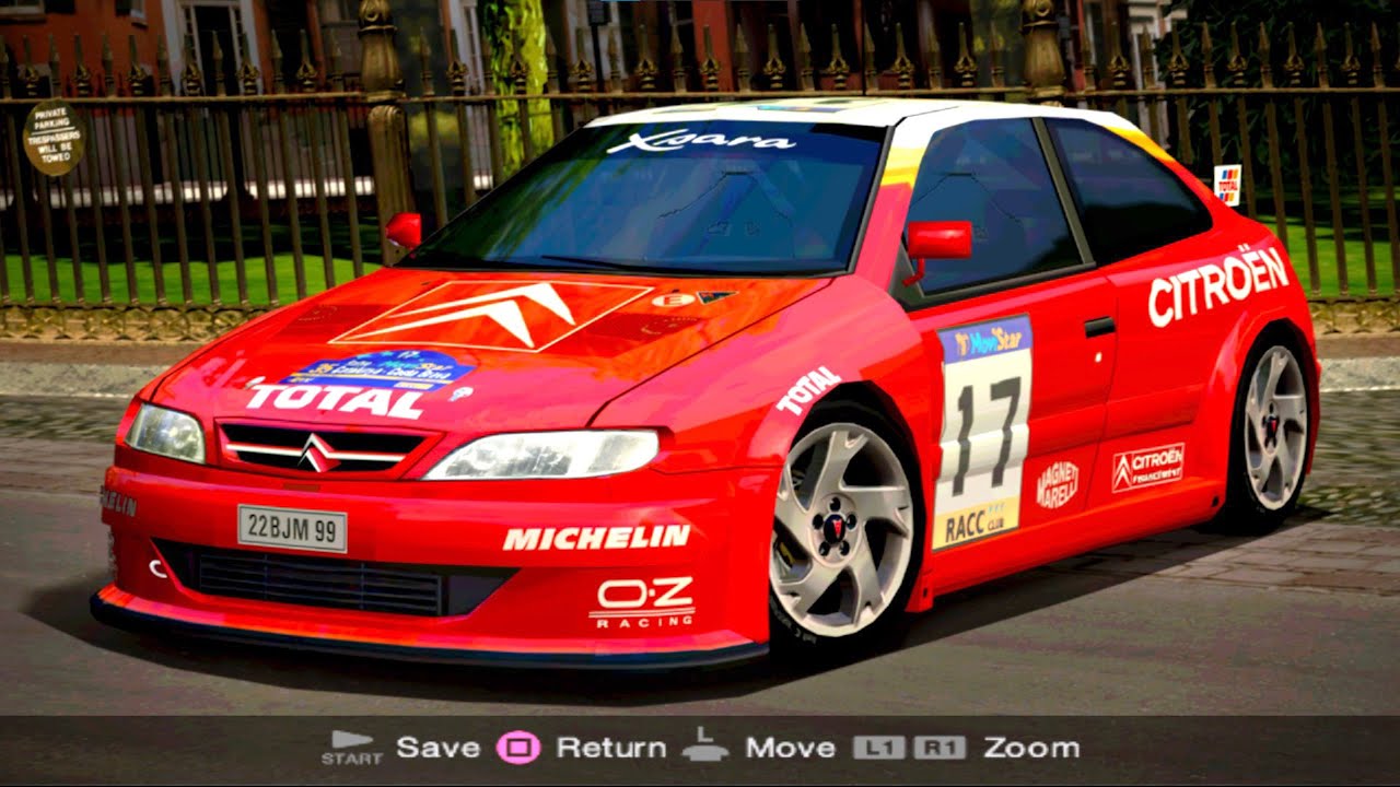 Gran Turismo 4 - Race - El Capitan Reverse - Citroen Xsara Rally Car ...