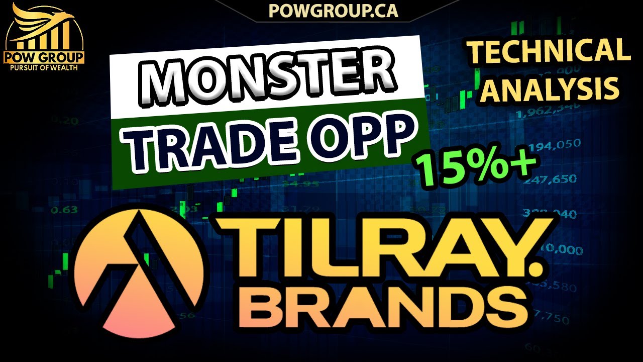 Tilray: Monster Trade Opportunity & Review, Huge Bounce Off Key Support - YouTube