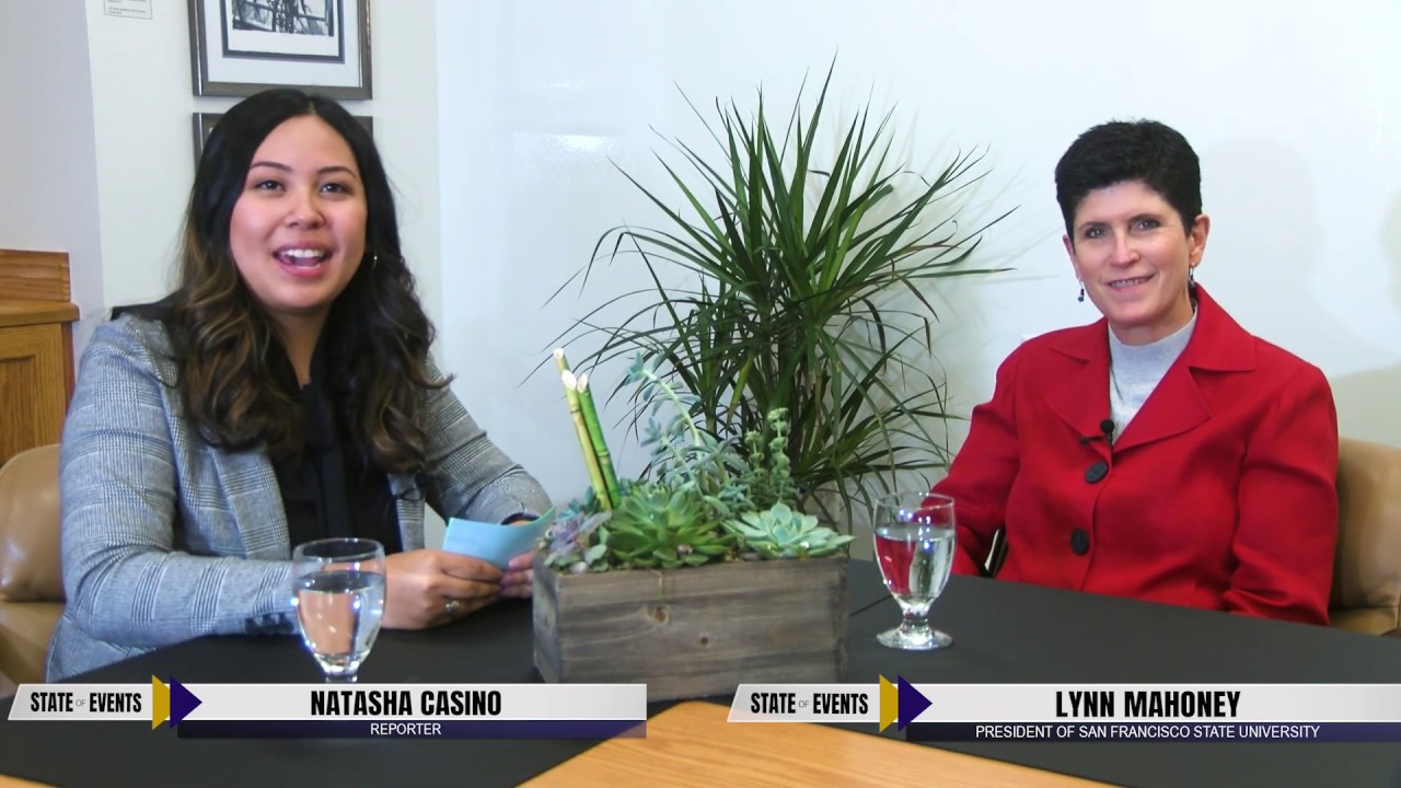 Interview with SFSU's President Lynn Mahoney - YouTube