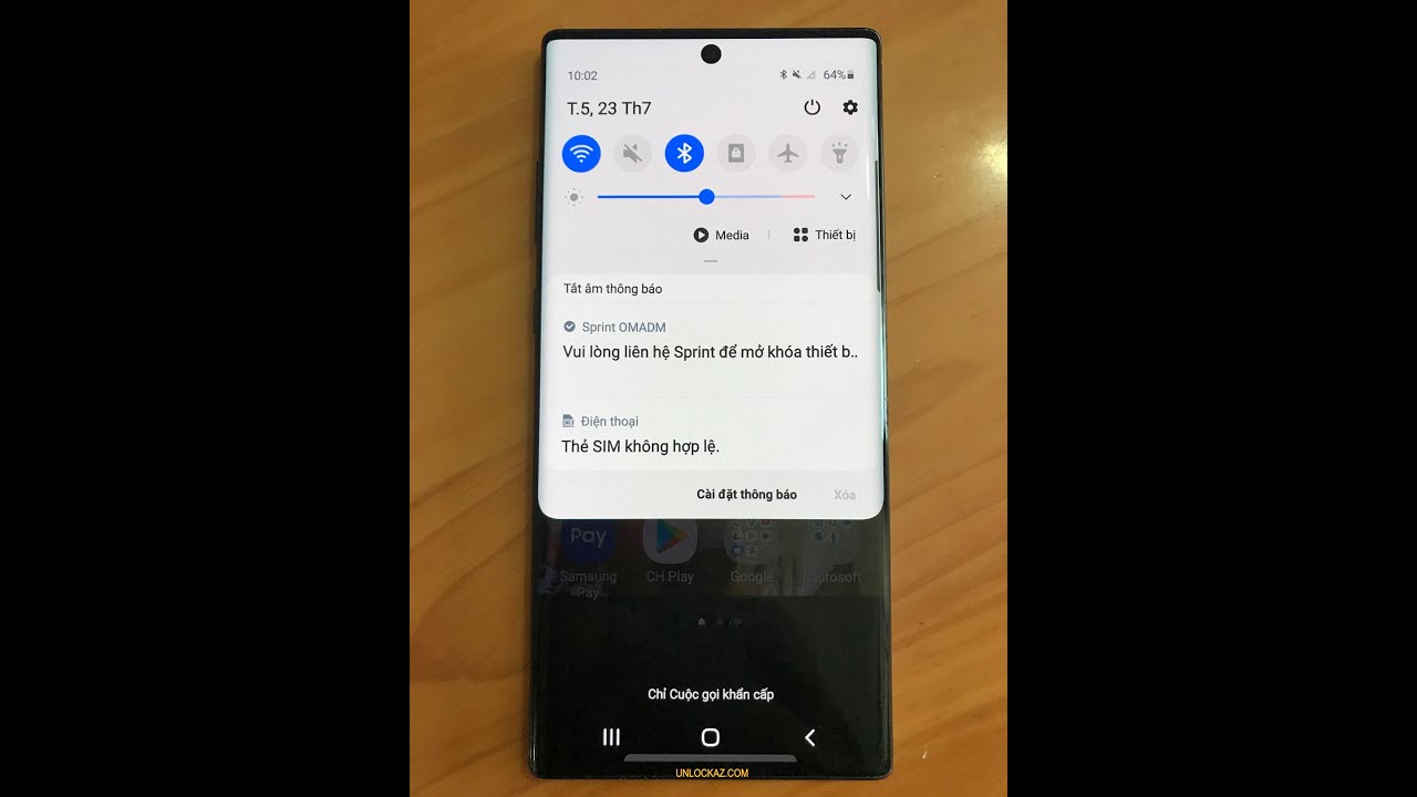 Unlock Samsung Galaxy Note 10 Plus Sprint thành công trong 30 phút ...