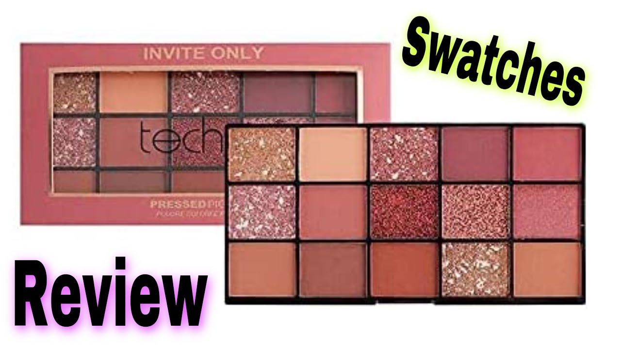 Technic invite only eyeshadow palette review - YouTube