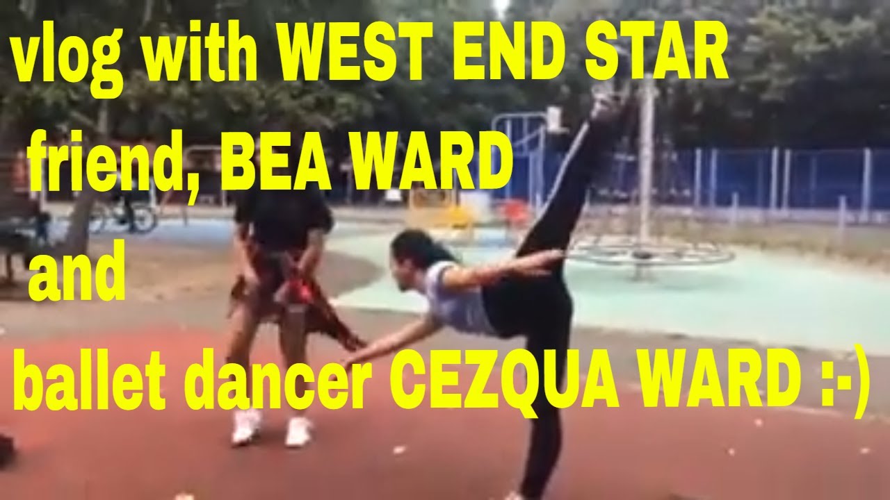 hanging out with WEST END Star :-), BEA WARD, and friends, in HEREFORD ...