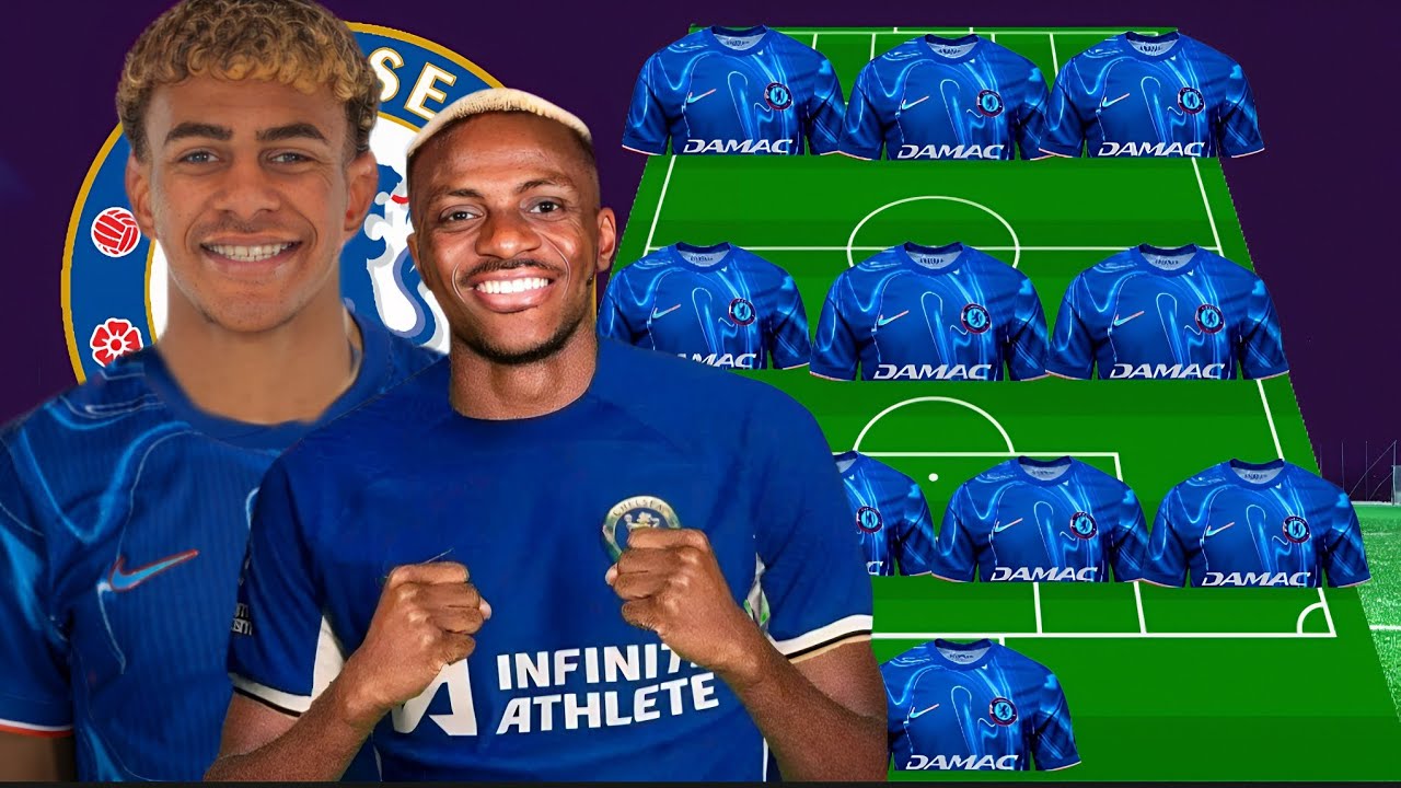 CHELSEA "BEST" POTENTIAL LINE UP (4-3-3) WITH FUTURE TRANSFERS SUMMER ...