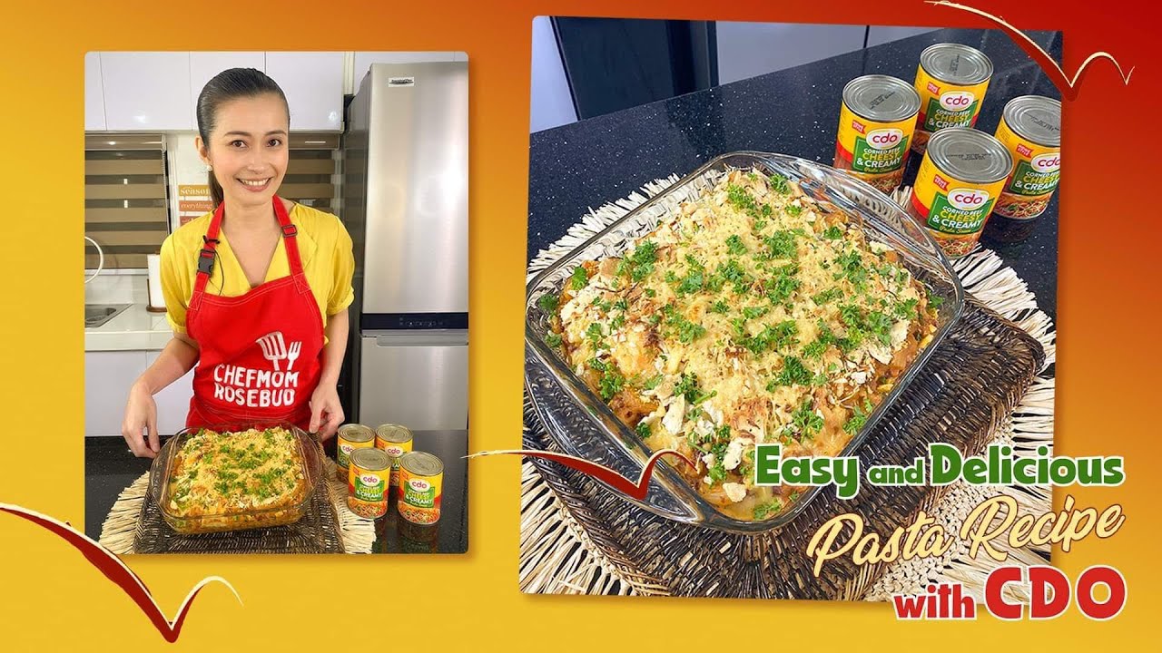 Easy and Delicious Baked Macaroni with CDO Corned Beef in Pasta Sauce ...