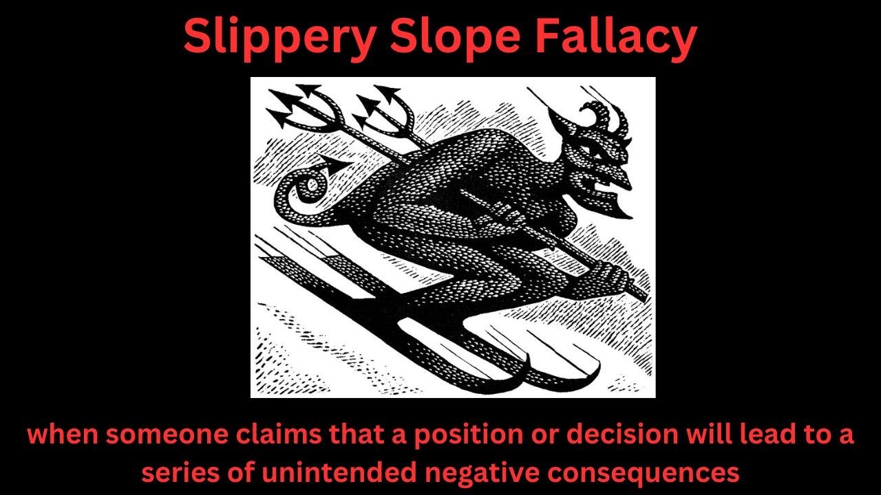 The Slippery Slope Fallacy - YouTube