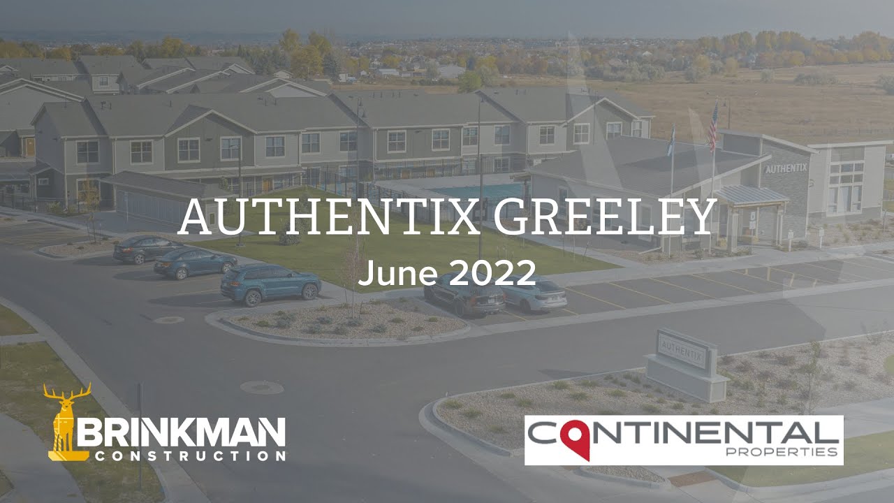 Brinkman Construction | Authentix Greeley | June 2022 Progress - YouTube