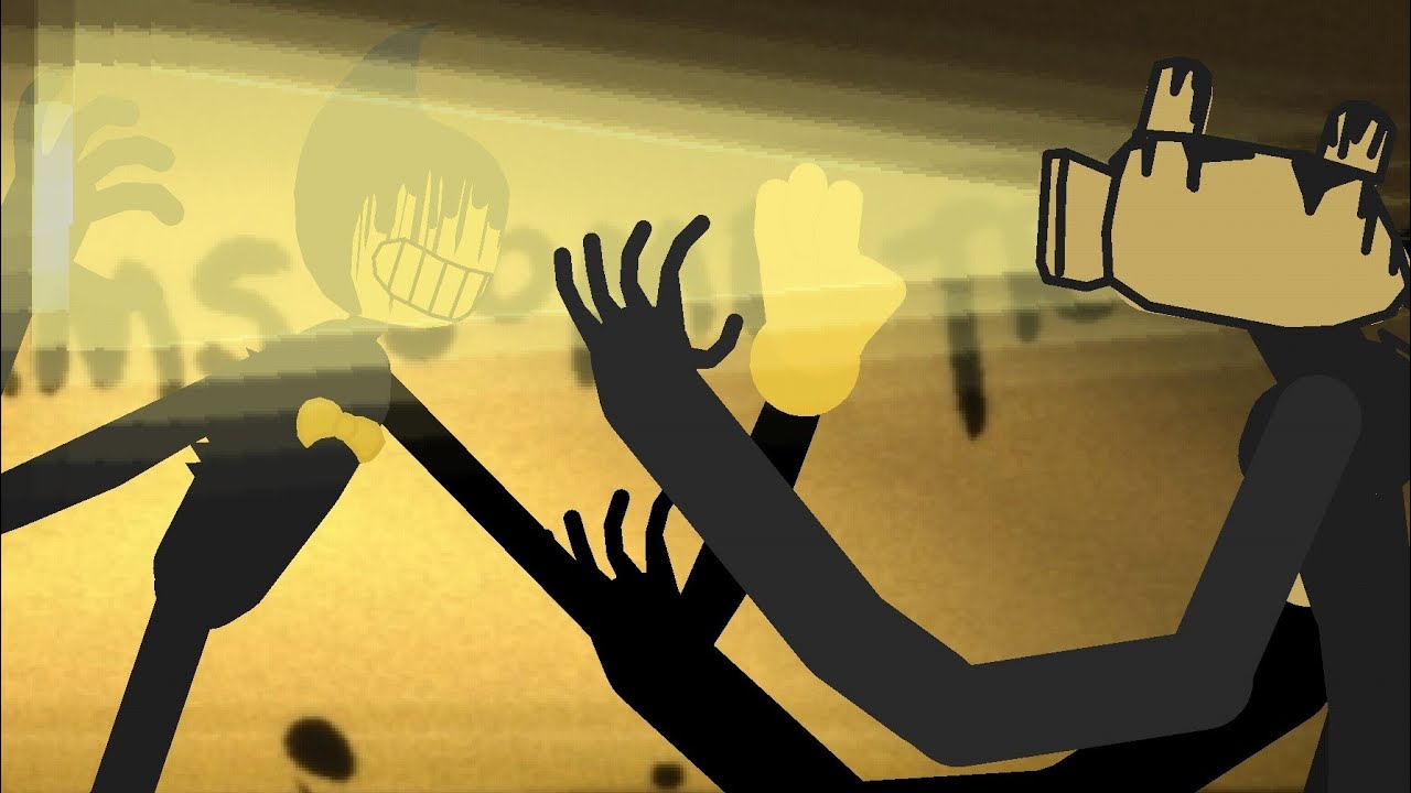 Bendy VS. Projectionist | Stick Nodes - YouTube