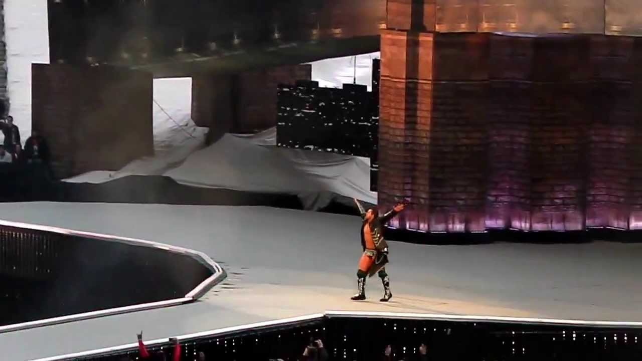 WWE WrestleMania 29 The Miz Entrance - Fan Camera - YouTube